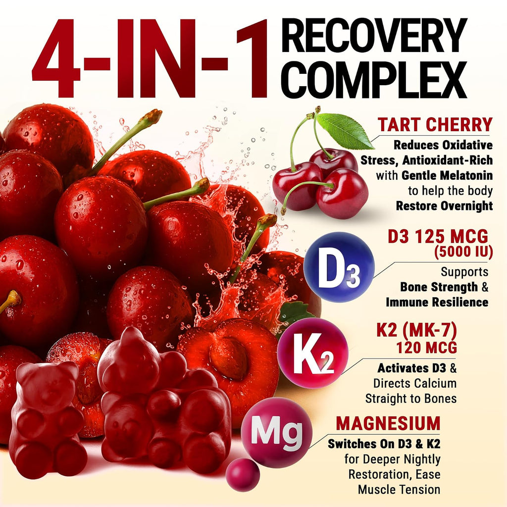 natural recovery with tart cherry