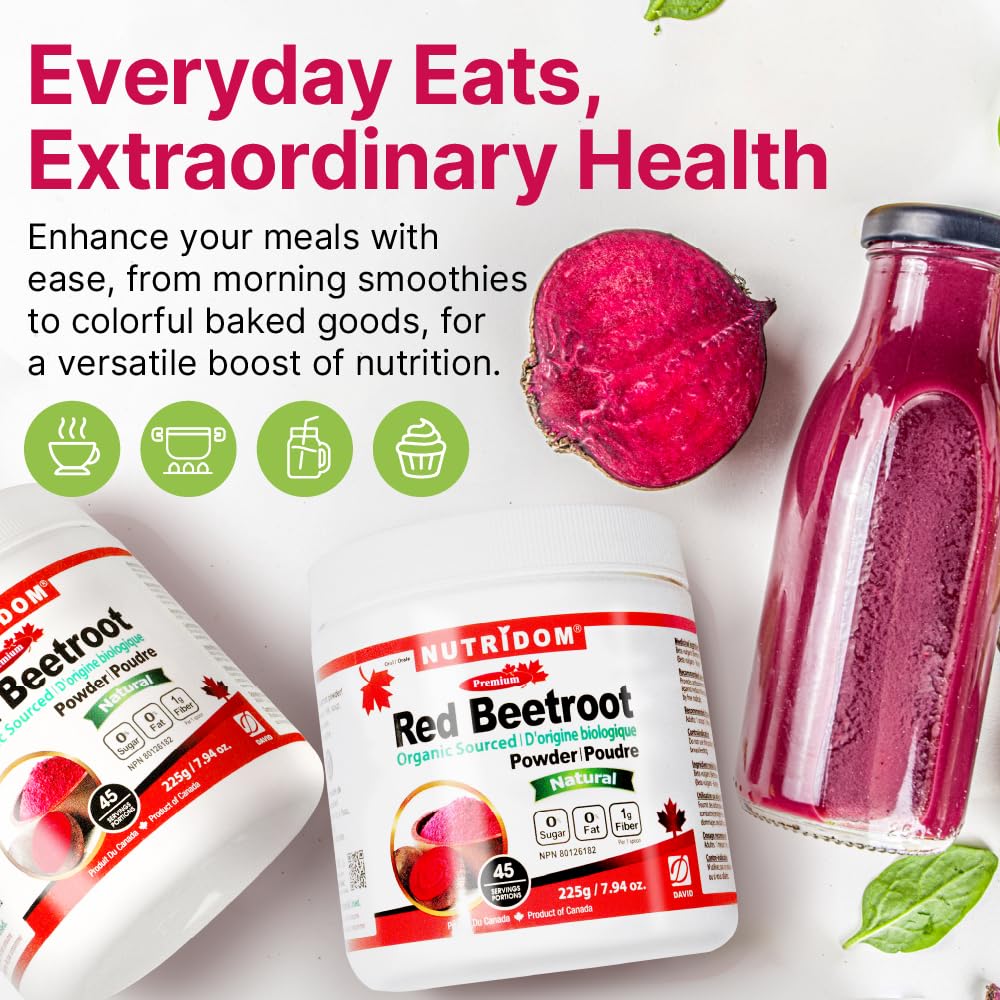 natural red beet powder for smoothies