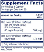 natural red clover extract capsules