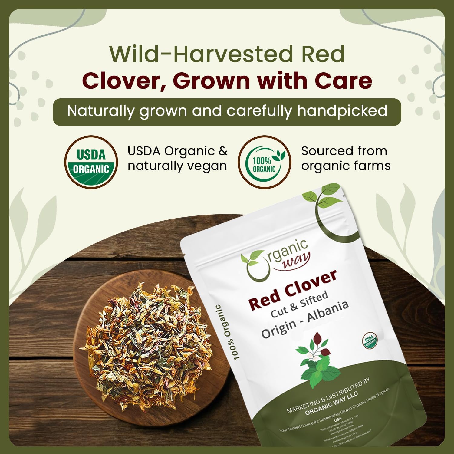 natural red clover flower benefits