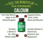 natural red marine algae supplement