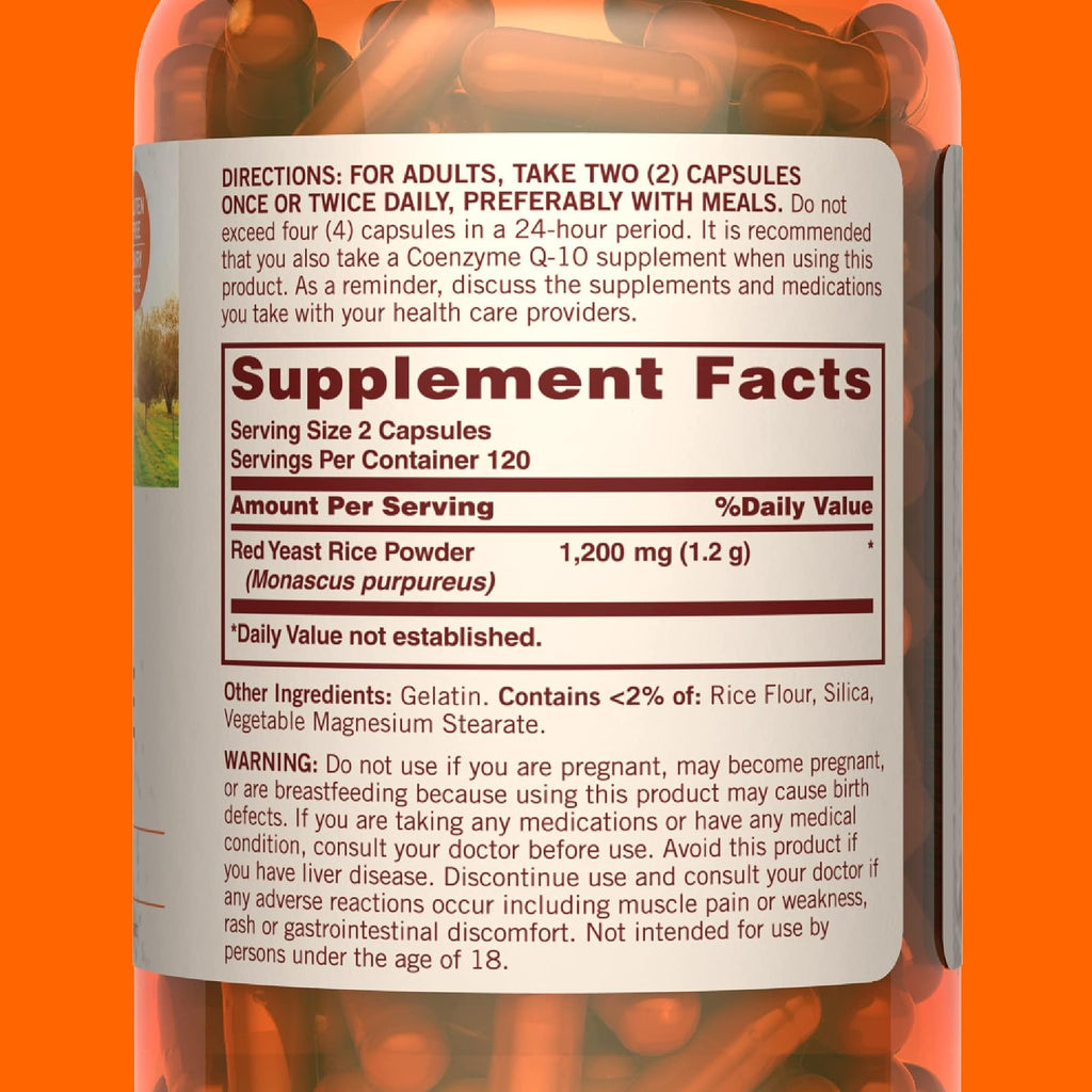 natural red yeast rice benefits