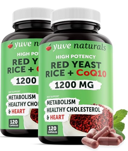 natural red yeast rice for cholesterol support