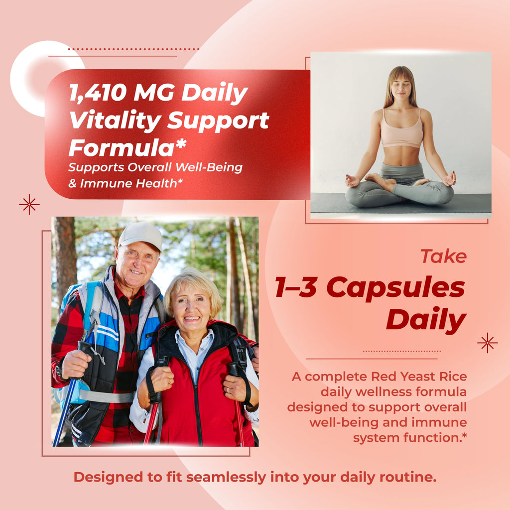 natural red yeast rice for cholesterol support