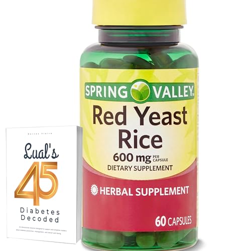 natural red yeast rice supplement capsules