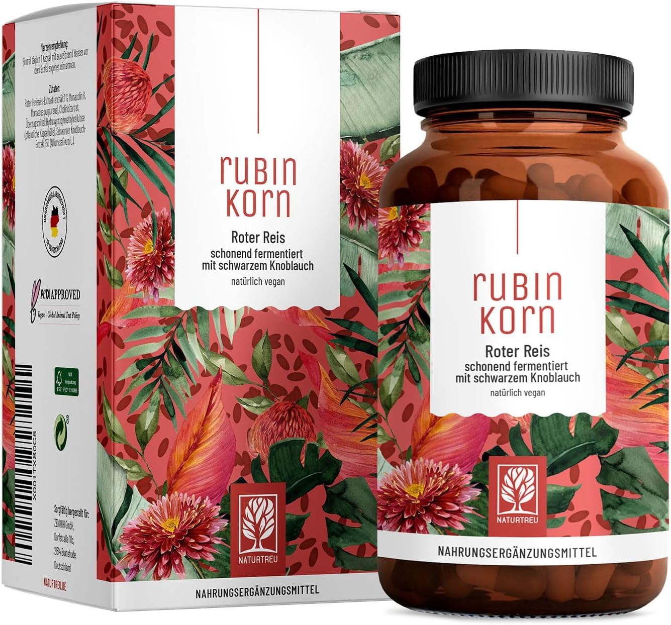 natural red yeast rice supplement