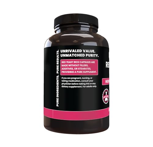 natural red yeast rice supplement