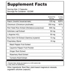 Natural red yeast rice supplement
