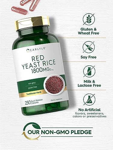 natural red yeast rice supplement