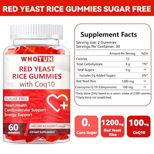 natural red yeast rice supplement