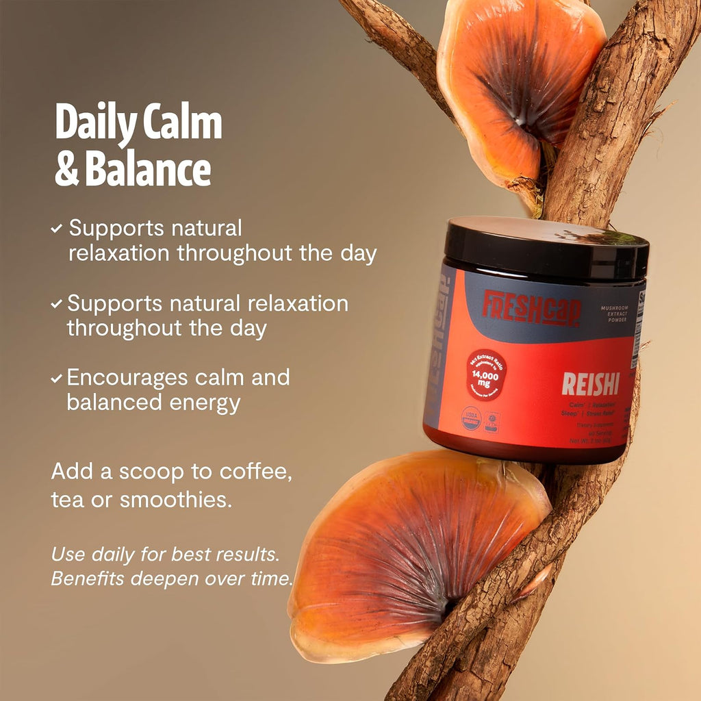 natural reishi extract for energy boost