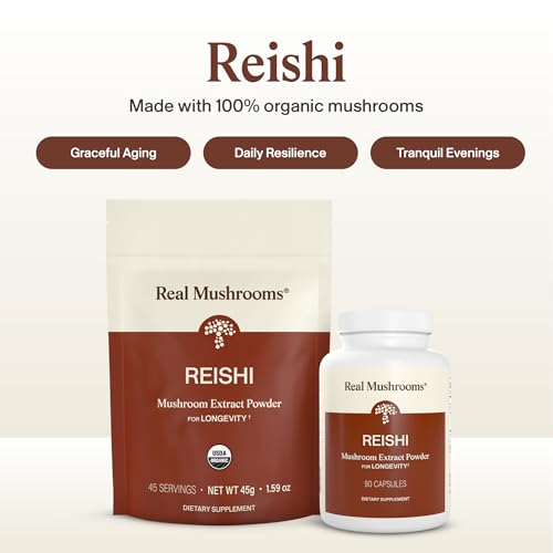 natural reishi for stress relief