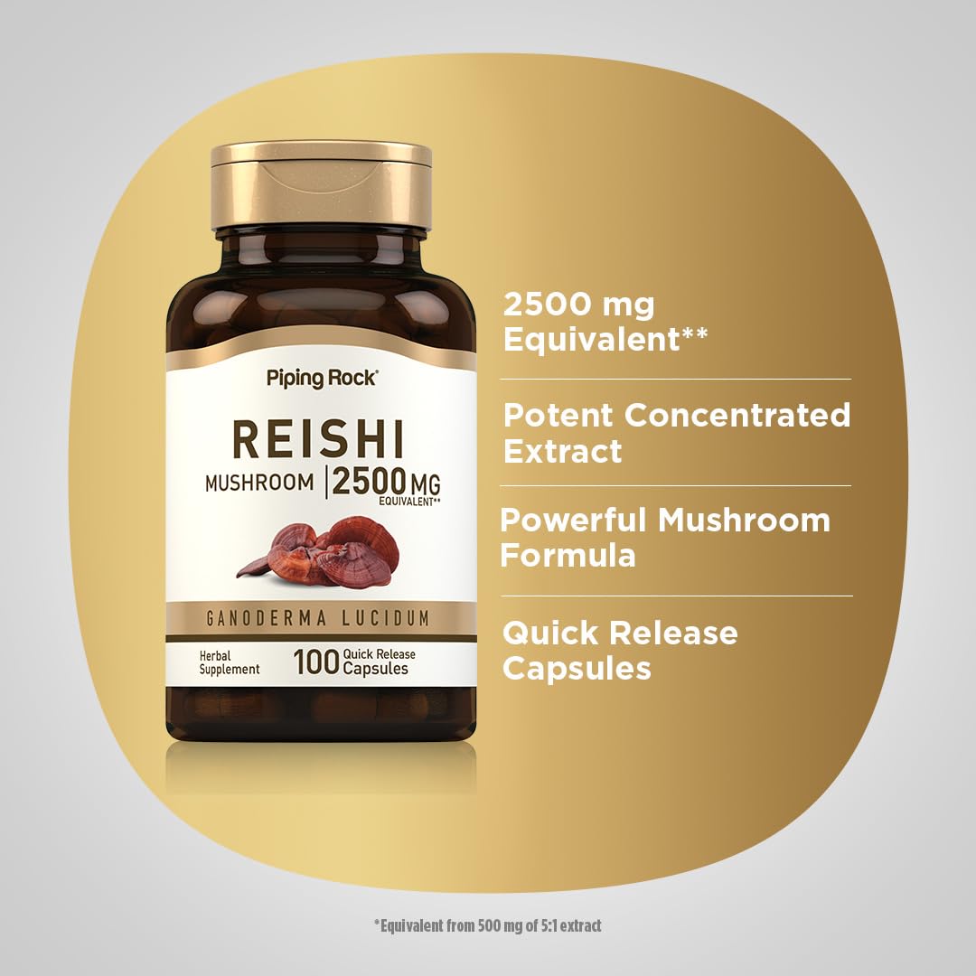natural reishi mushroom for stress relief