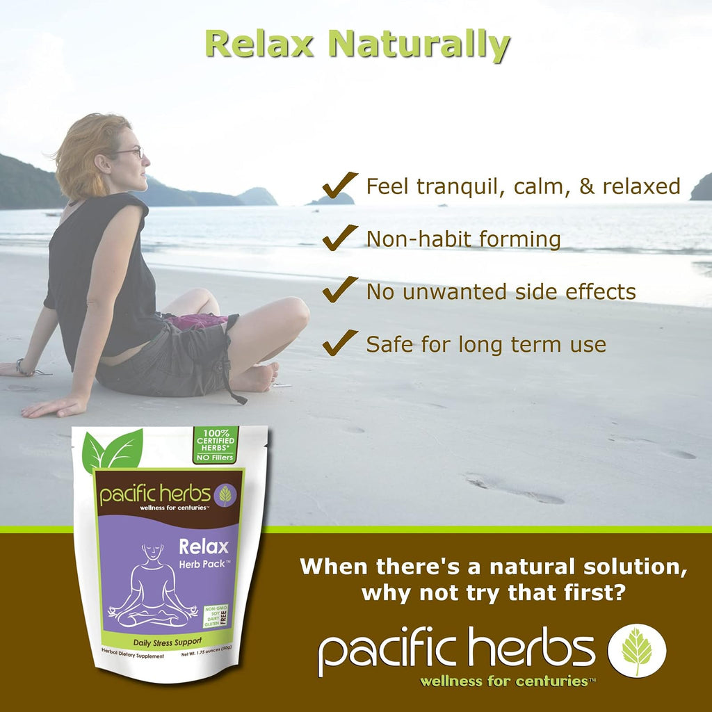 Natural Relax calming herbal remedy