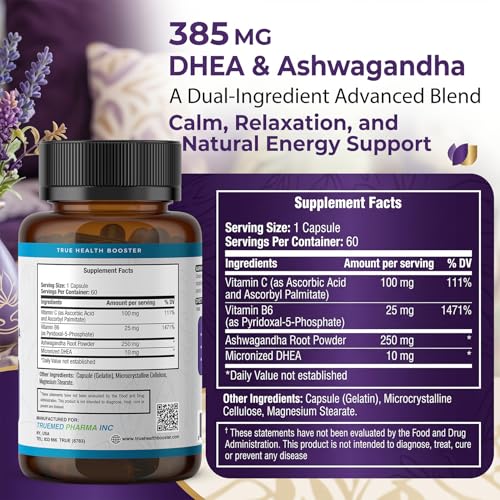 natural relaxation aid with DHEA