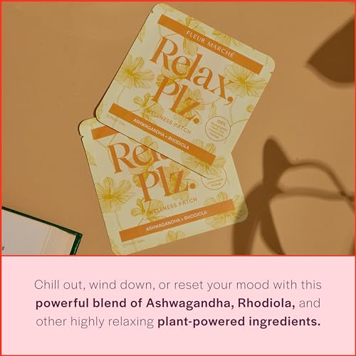 natural relaxation patches for stress relief