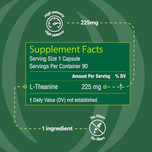 natural relaxation support with L-Theanine
