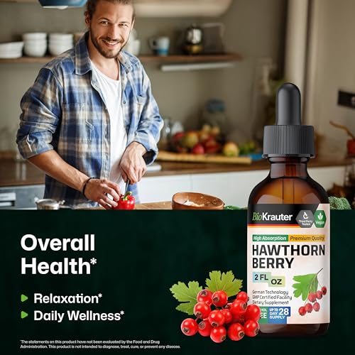 natural relaxation with hawthorn drops