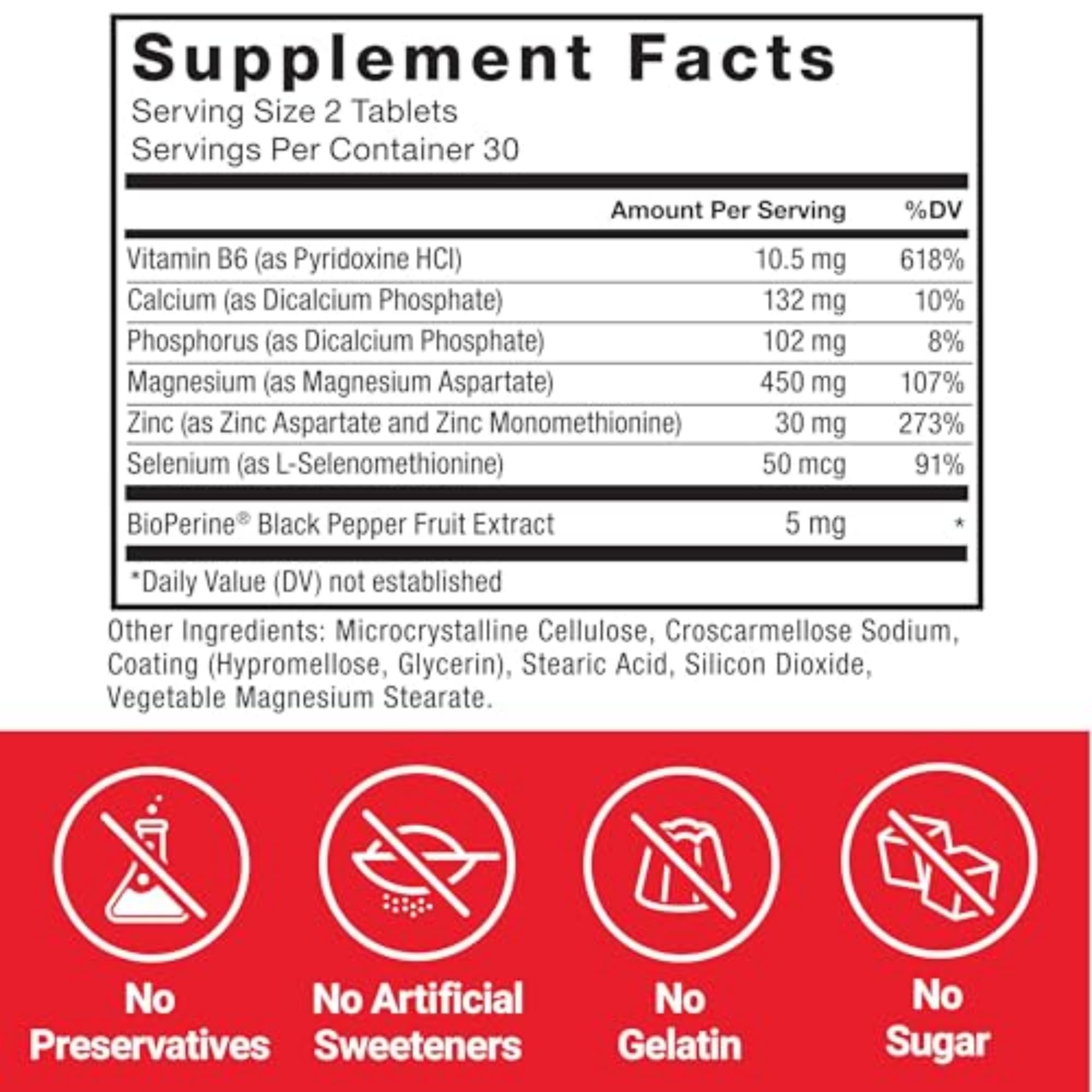 Natural relaxation with magnesium tablets