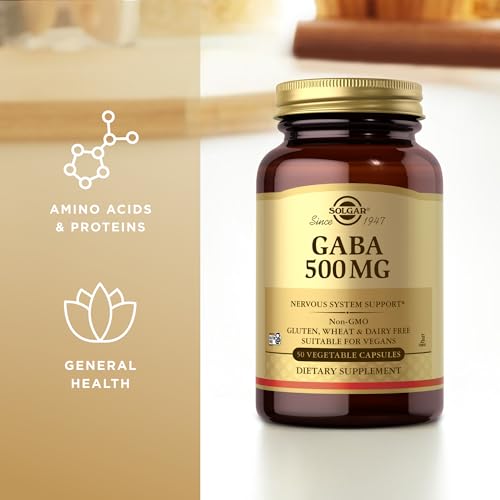 natural relaxation with Solgar GABA