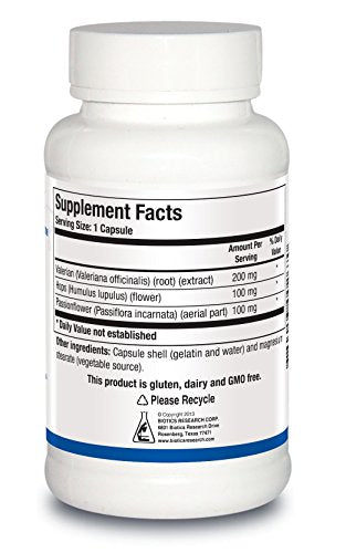 natural relaxation with valerian capsules