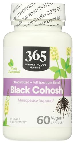 natural relief black cohosh capsules