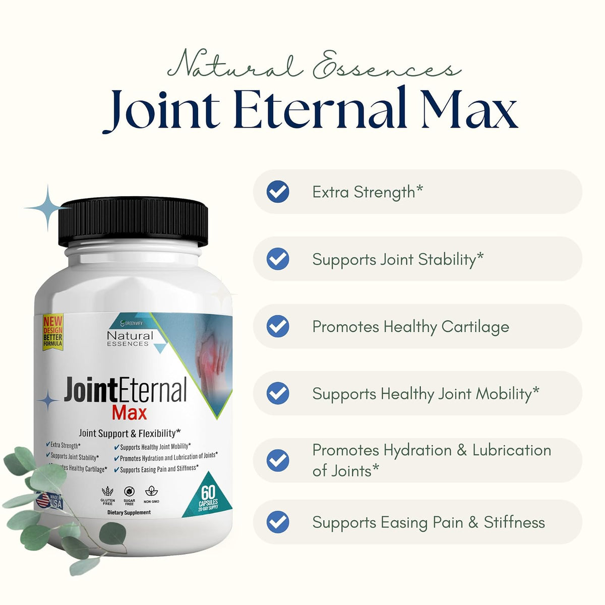 Natural relief for joint discomfort