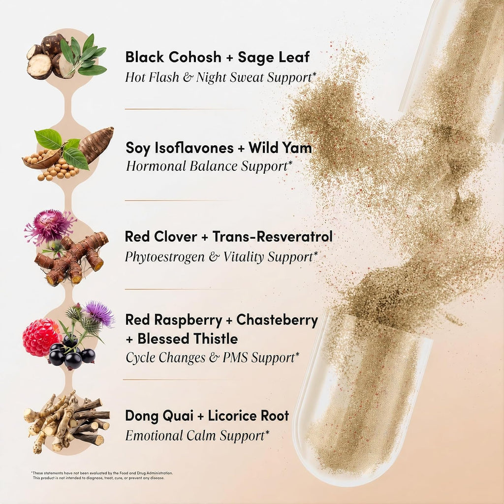 Natural relief for menopause symptoms