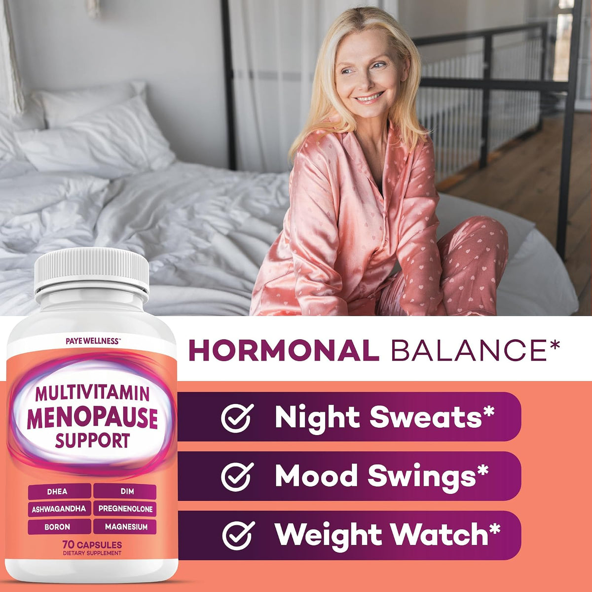 Natural relief for menopause symptoms