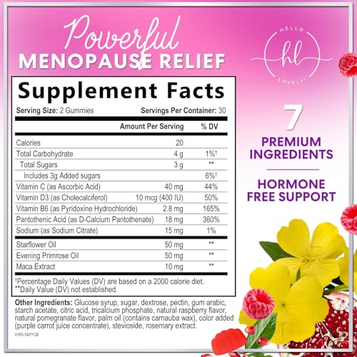 natural relief for menopause symptoms