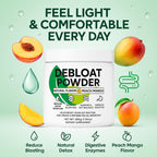Natural relief from bloating symptoms