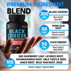 natural relief with Black Cohosh capsules