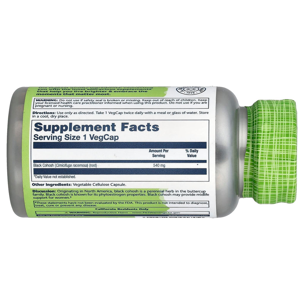 natural relief with Black Cohosh