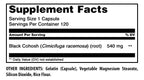 natural relief with black cohosh