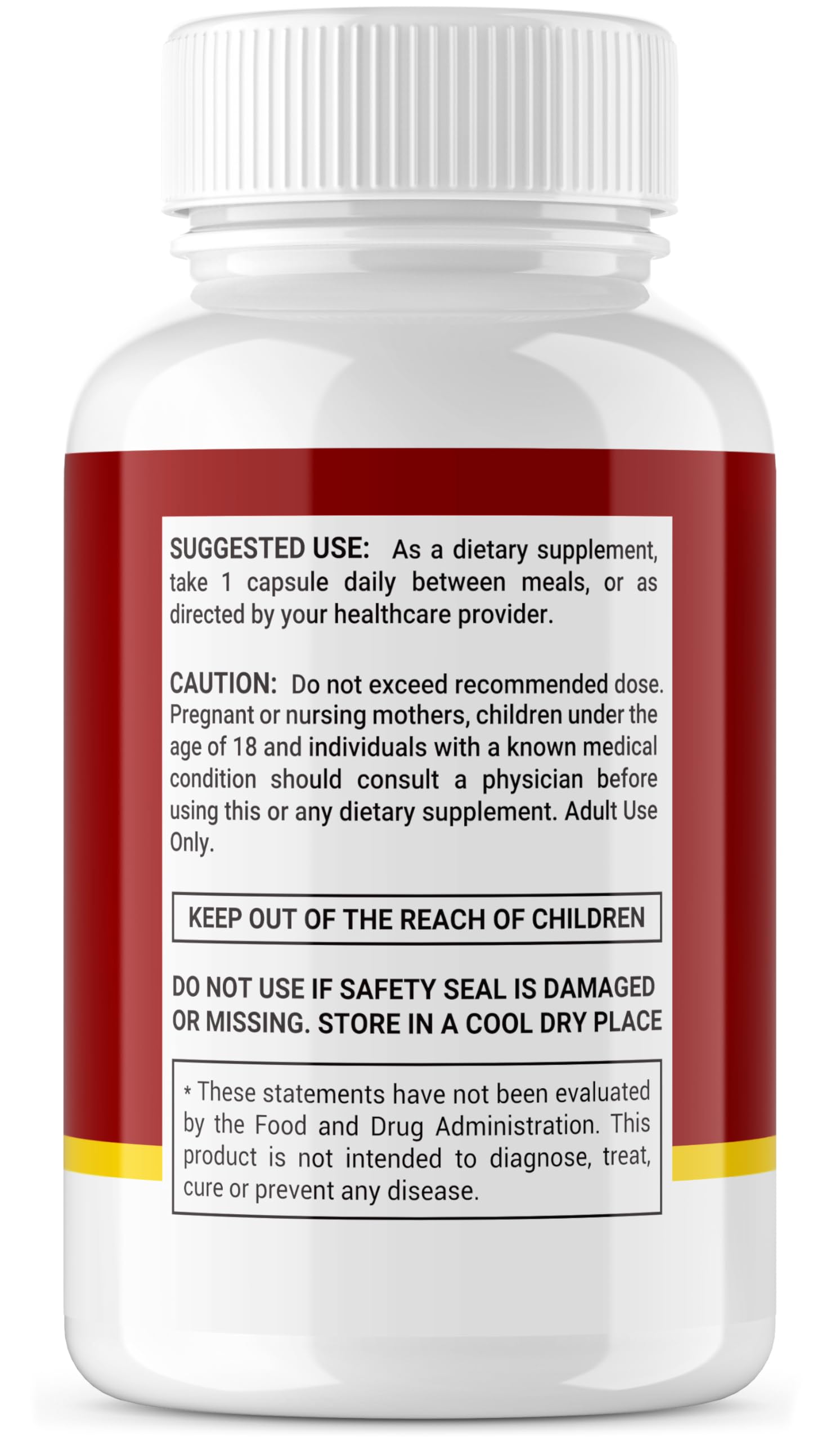 natural relief with blended vitamin & mineral supplements