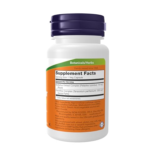 natural relief with Butterbur and Feverfew