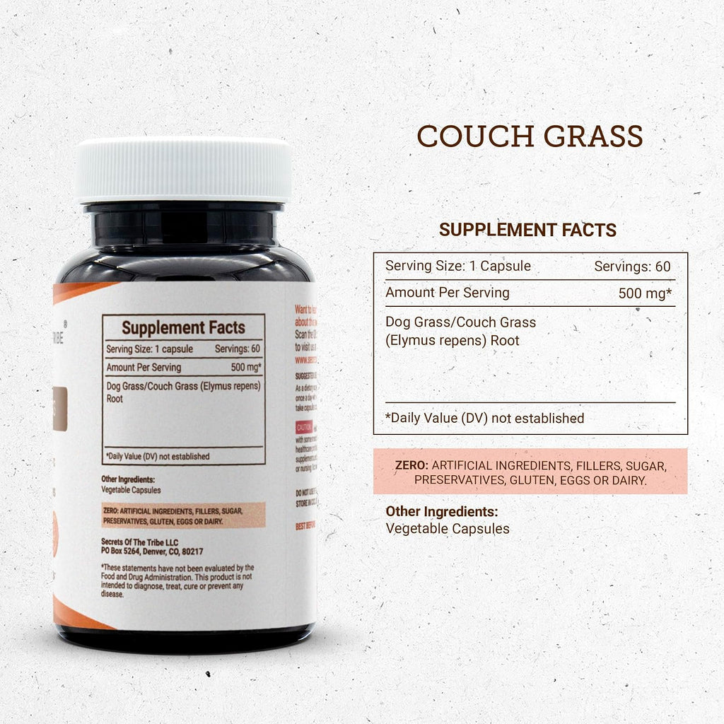 Natural relief with Couch Grass