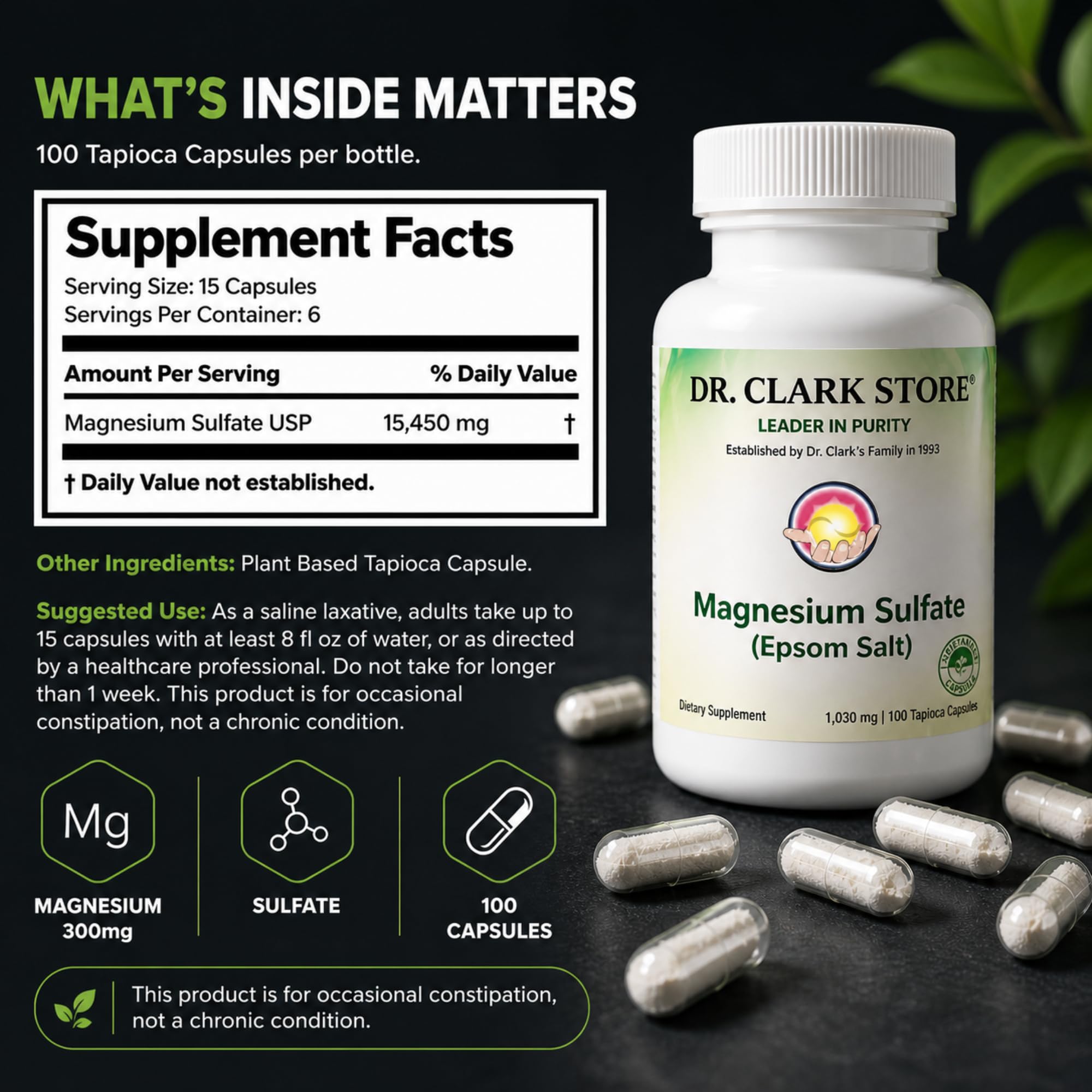 Natural relief with Dr. Clark magnesium
