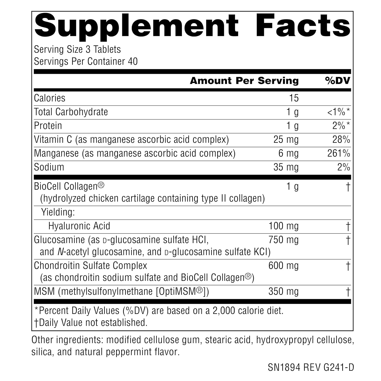 Natural relief with hyaluronic acid