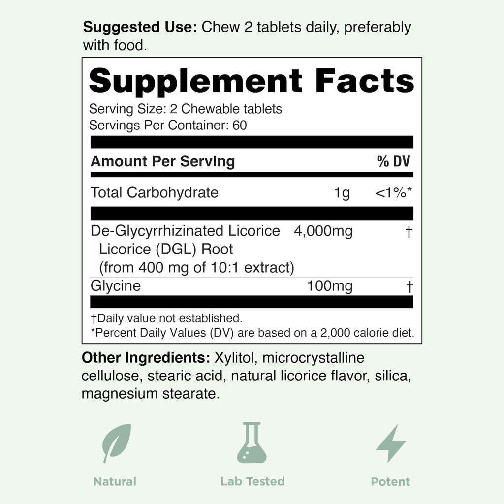 natural relief with licorice root