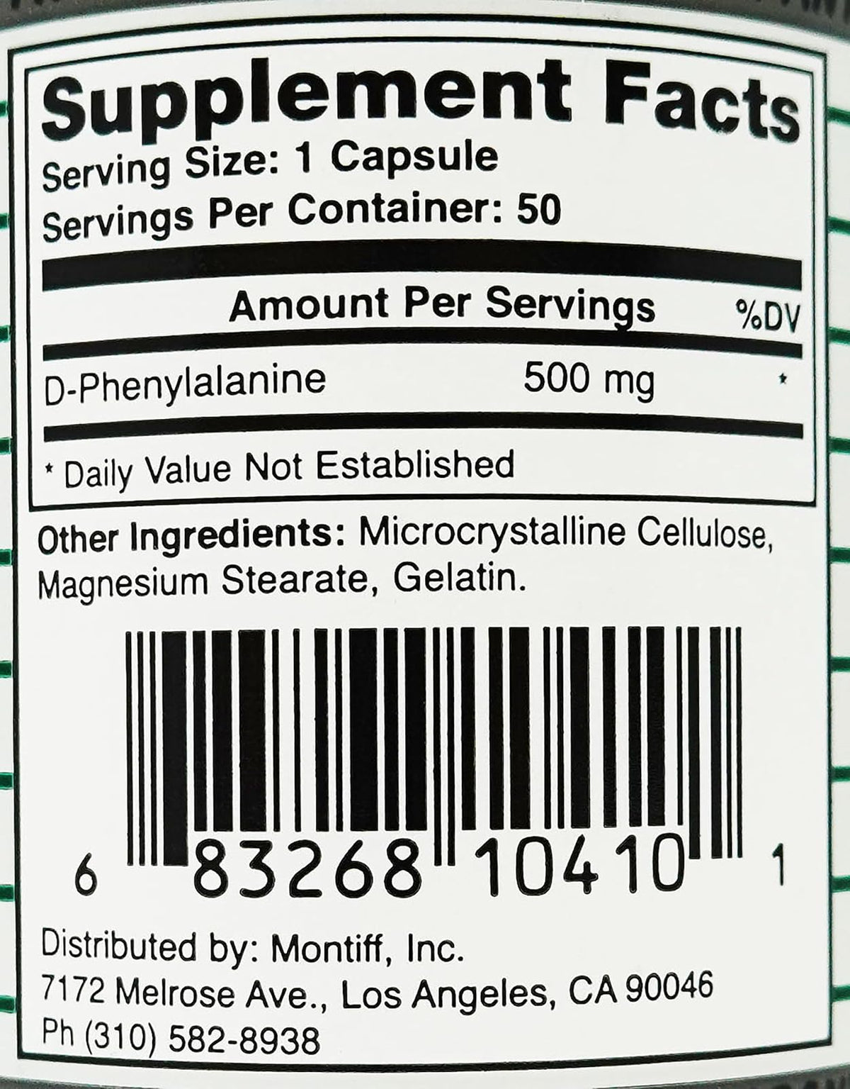 Natural relief with Montiff D-Phenyl