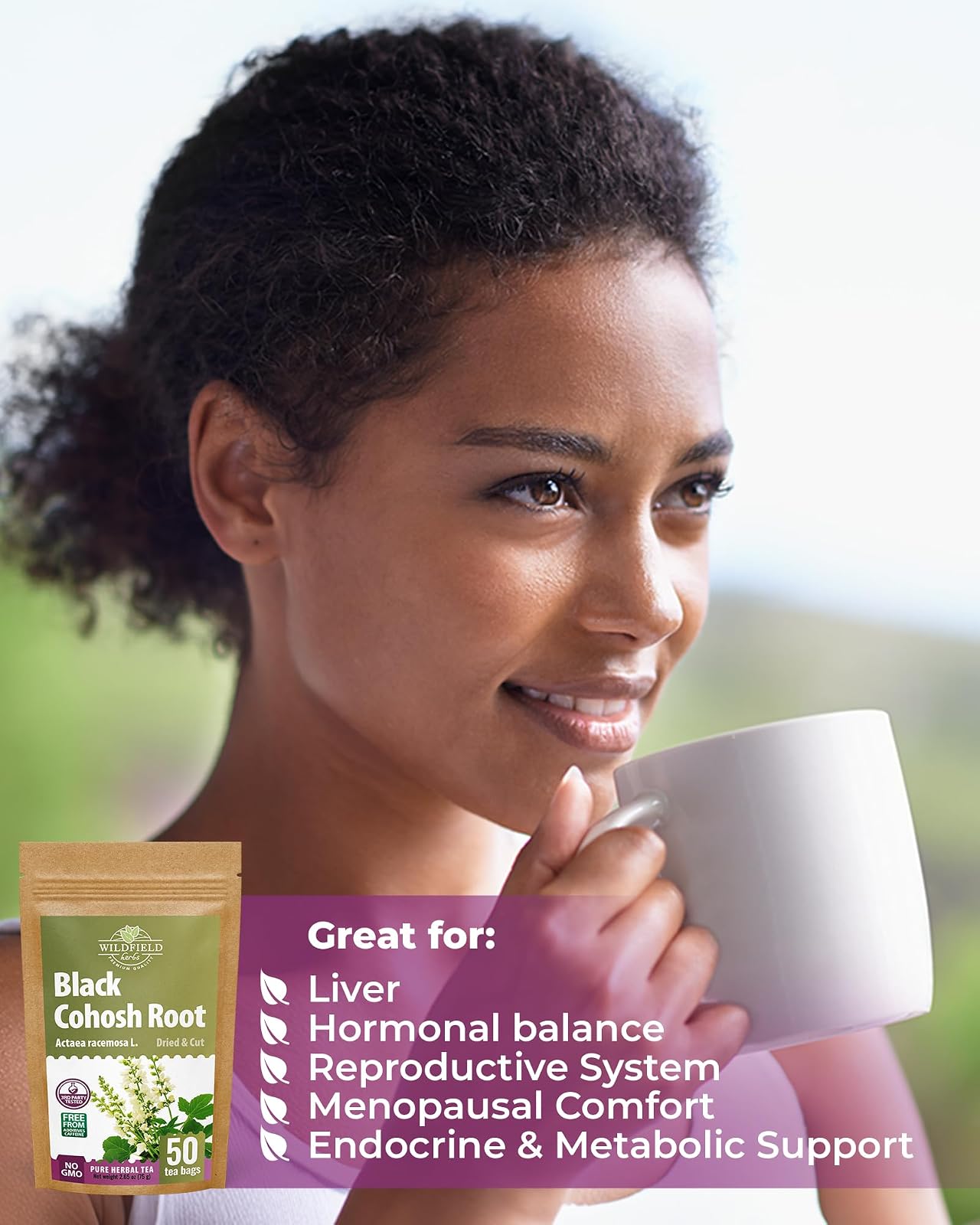 natural remedy black cohosh tea