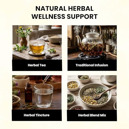 Natural remedy blessed thistle herb