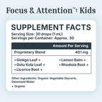 natural remedy for children's focus