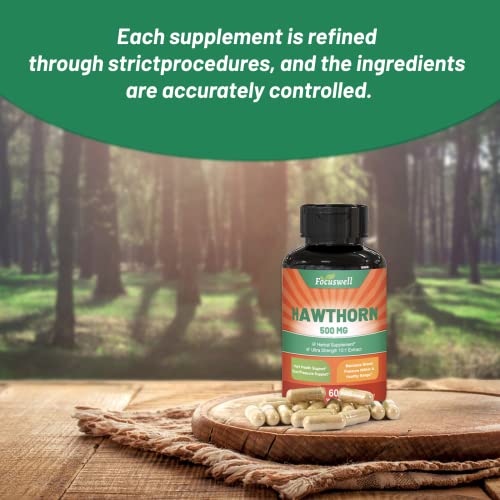 natural remedy for heart health with hawthorn