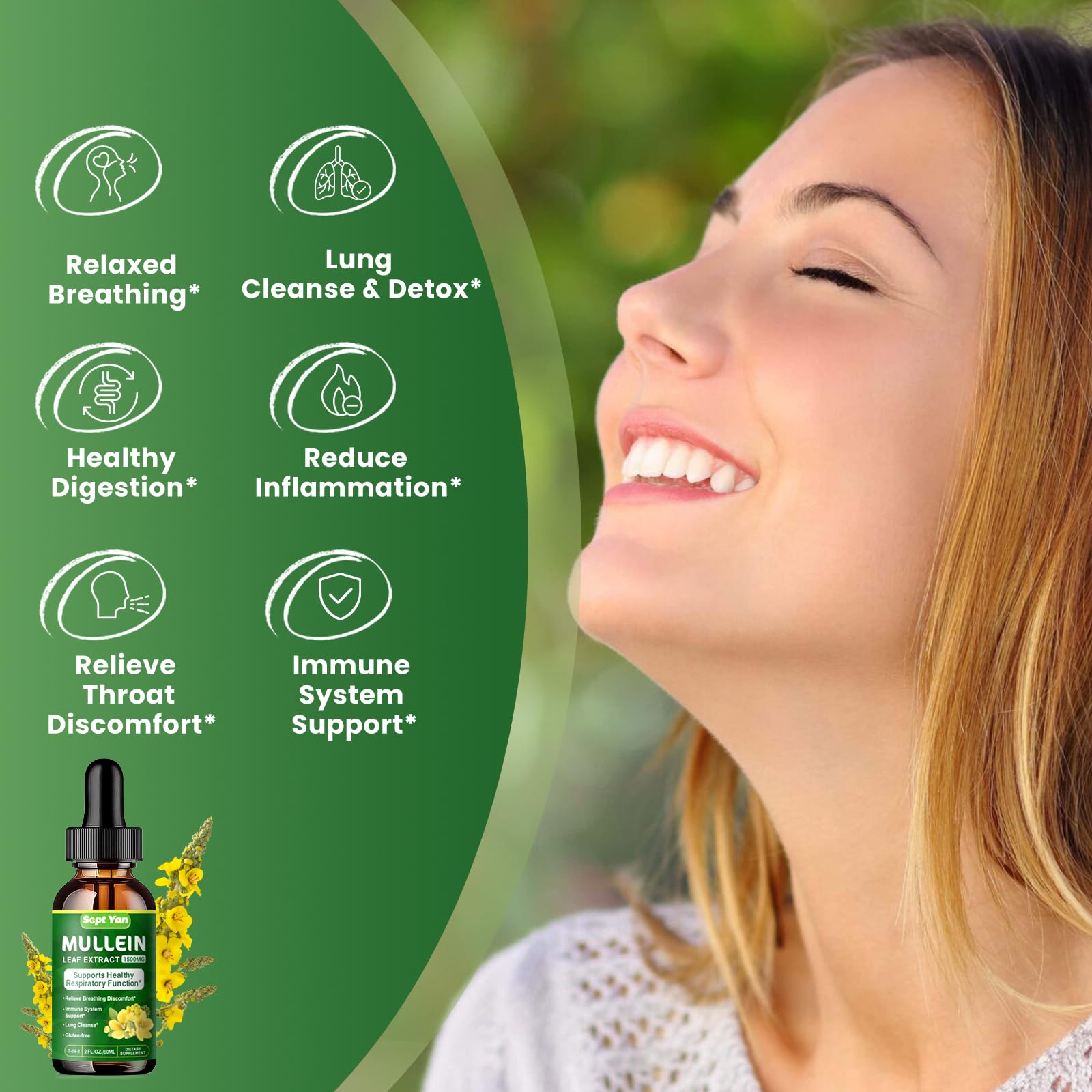 Natural remedy for lung detoxification