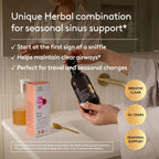 Natural remedy for nasal congestion