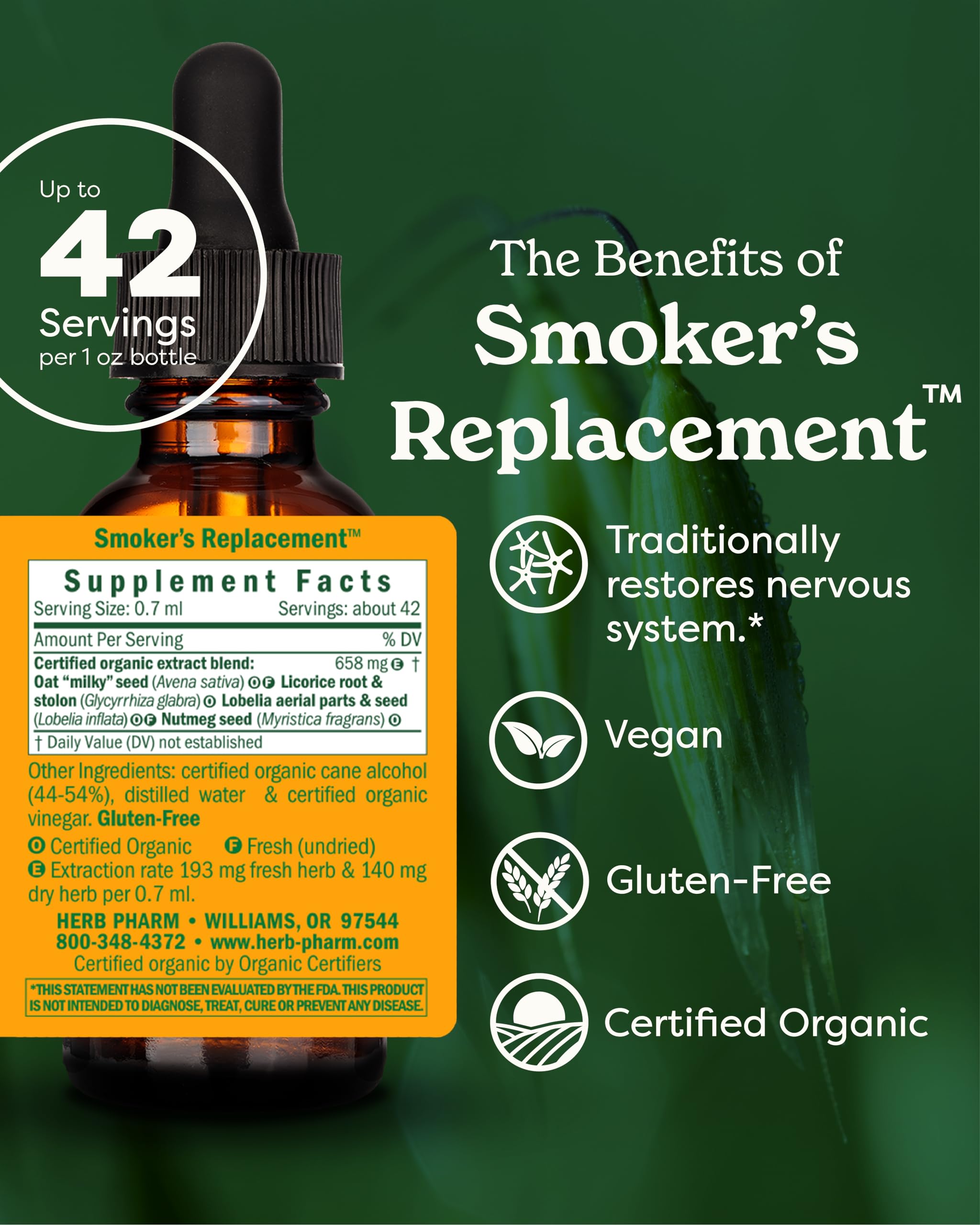 Natural remedy for smoking cessation