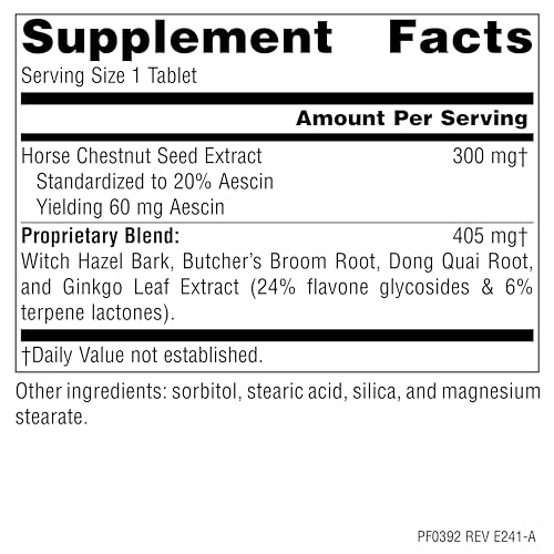 Natural remedy for vein integrity