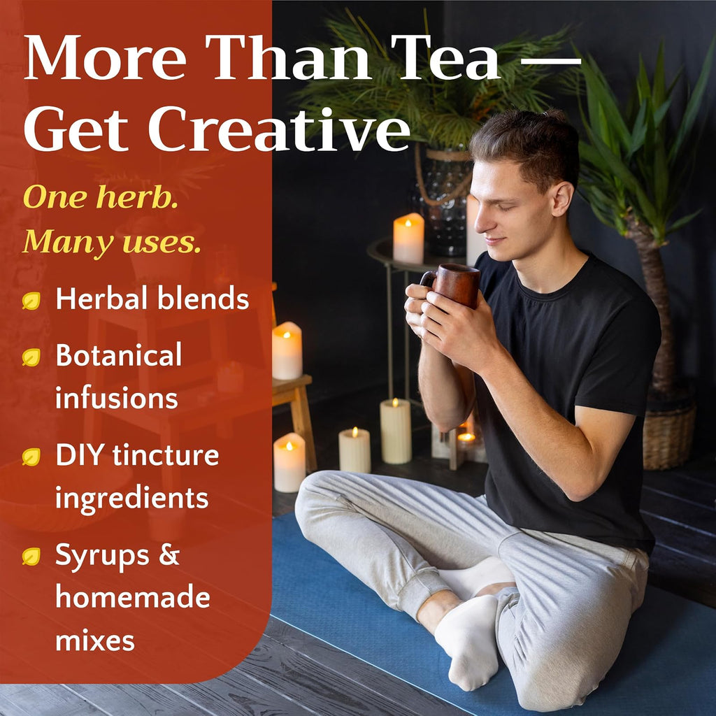 Natural remedy hawthorn tea blend